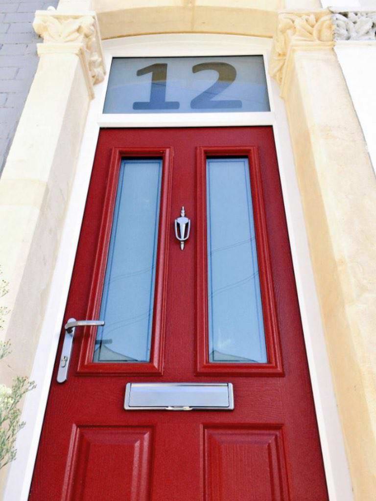 Red Composite Doors | Rich Red | Composite Front Doors | Endurance®